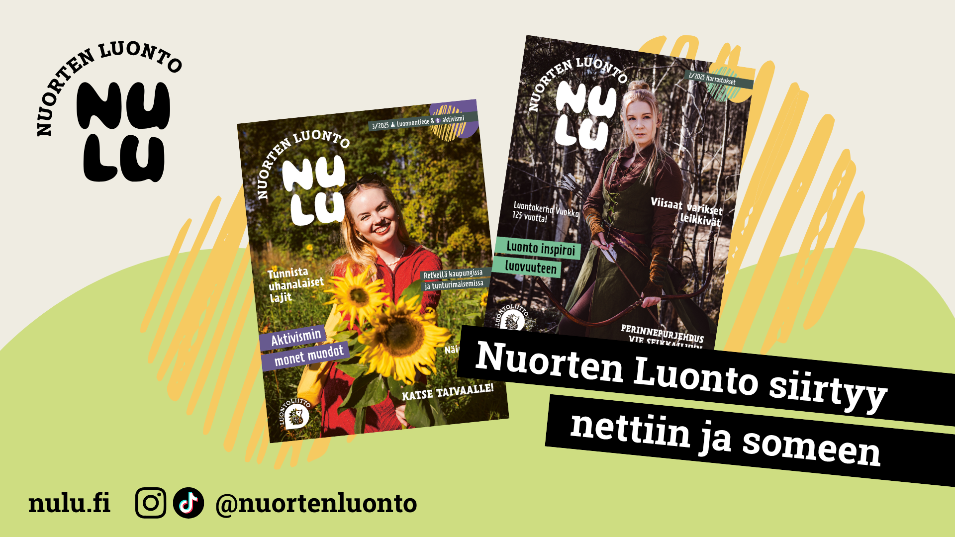 Nuorten Luonto uudistuu: siirtyy nettiin ja someen - Luontoliitto